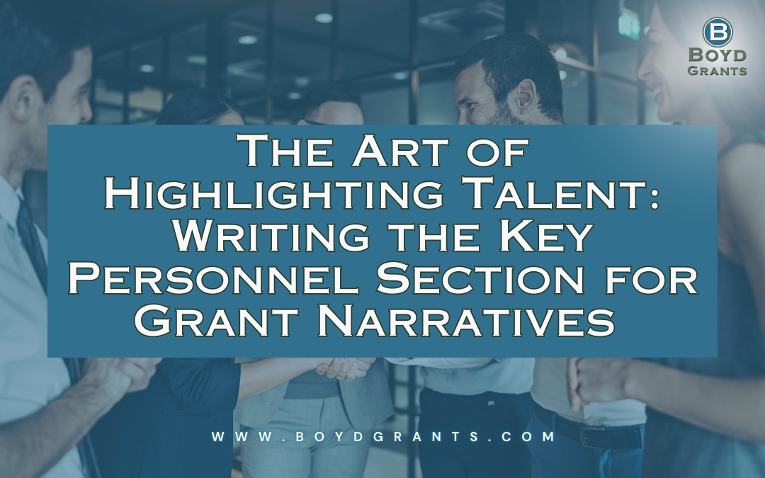 The Art of Highlighting Talent: Writing the Key Personnel Section for ...
